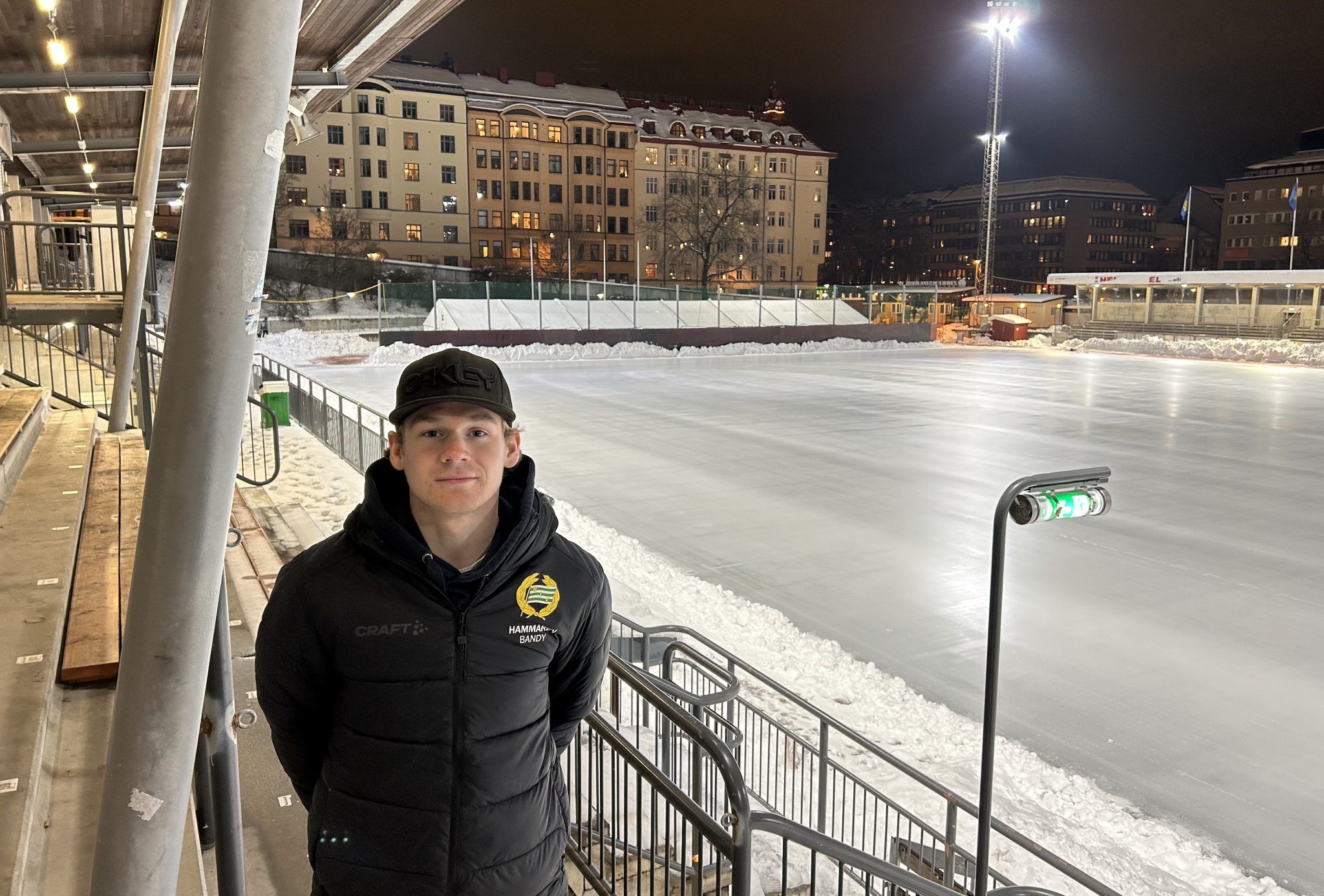 Hammarby Bandy | Melker Broberg inför säsongens första match på ...